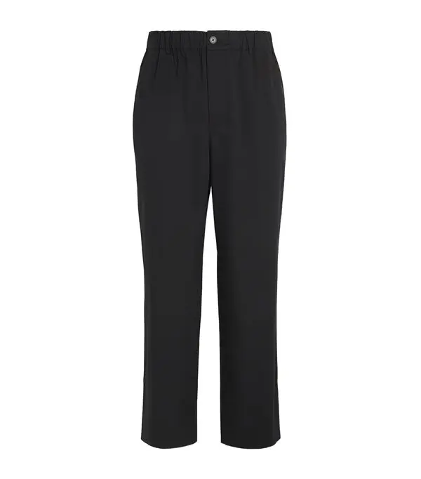 FRAME Cotton Straight Trousers