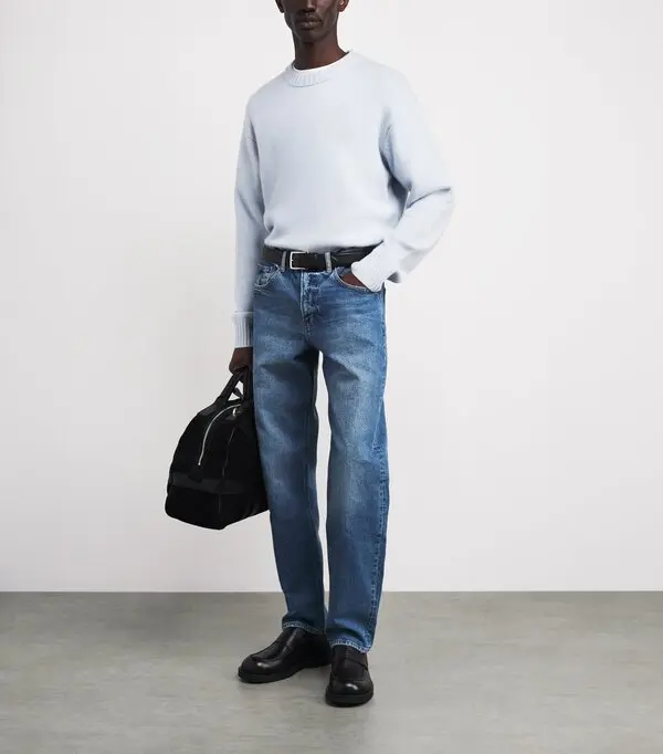 FRAME Cashmere Crew-neck Sweater