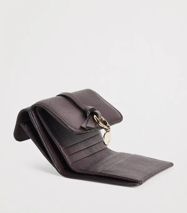 Chloé Small Leather Alphabet Trifold Wallet