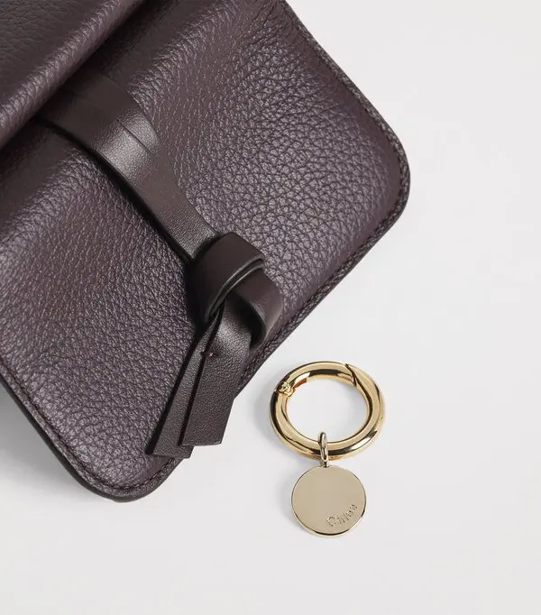 Chloé Small Leather Alphabet Trifold Wallet
