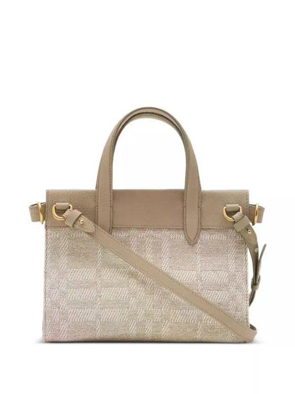 Burberry Mini Cotswolds Tote - Neutrals