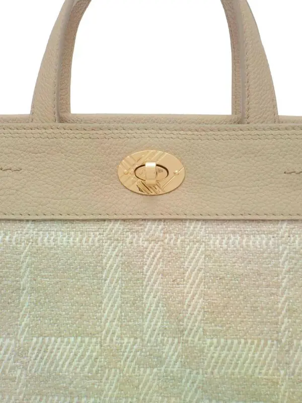 Burberry Mini Cotswolds Tote - Neutrals