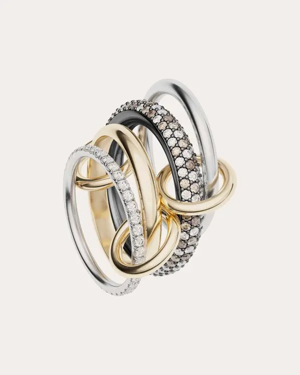 SPINELLI KILCOLLIN Diamond And 18k Gold Vega Ring - Multicolor