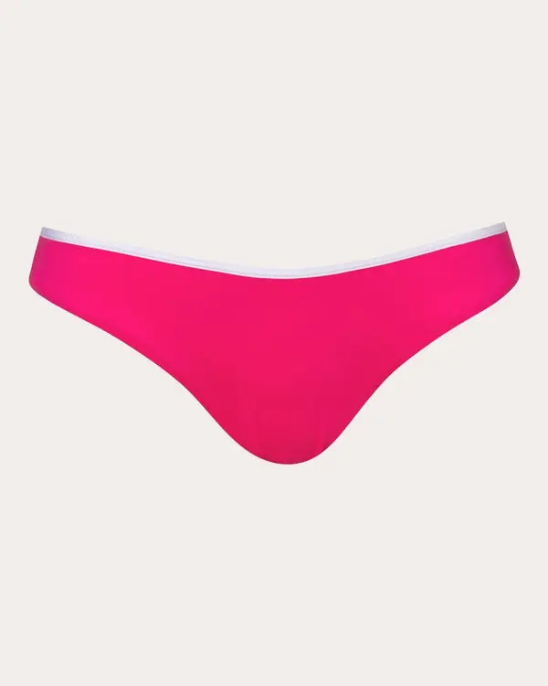 VERDELIMON Mexico Low-rise Bikini Bottoms - Pink
