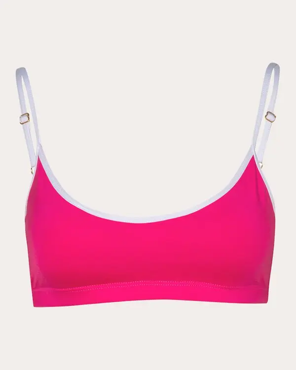 VERDELIMON Sol Bralette Bikini Top - Pink