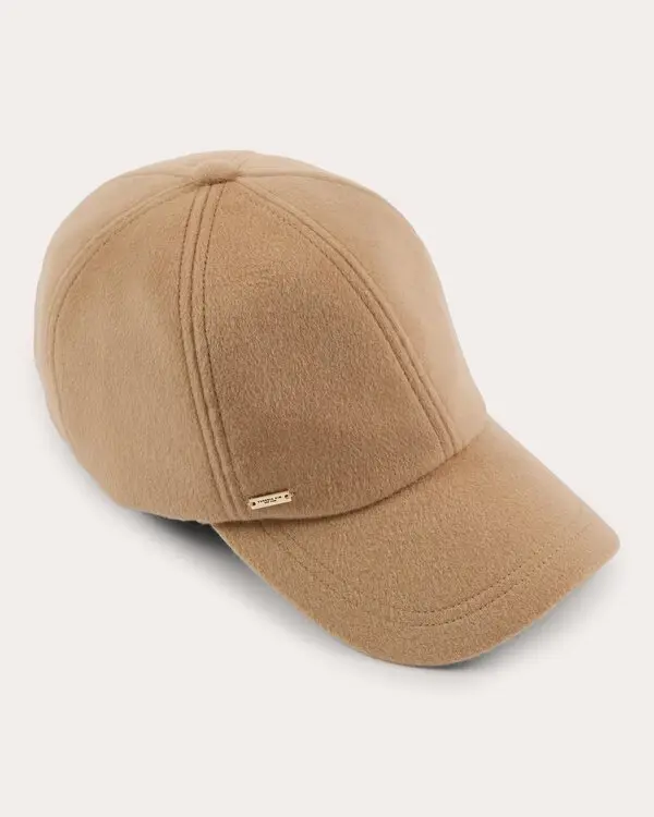 Eugenia Kim Cashmere Baseball Cap - Brown