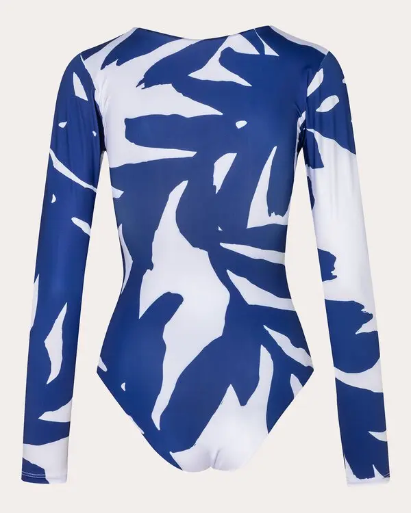 VERDELIMON Paradiso Palms Zip-front One-piece