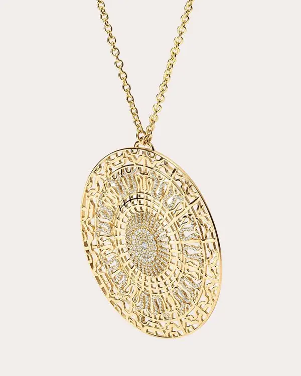 RUVEIL Diamond And 14k 528hz Pendant Necklace