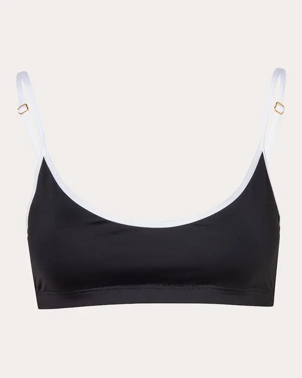 VERDELIMON Sol Bralette Bikini Top - Black