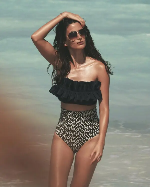 GIRLSMUSTHAVE Mia Polka Dot High-waist Bikini Bottom