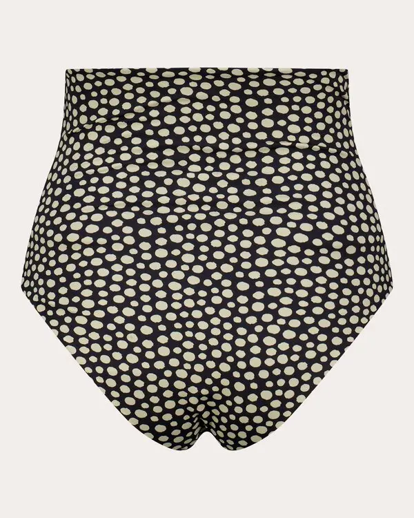 GIRLSMUSTHAVE Mia Polka Dot High-waist Bikini Bottom