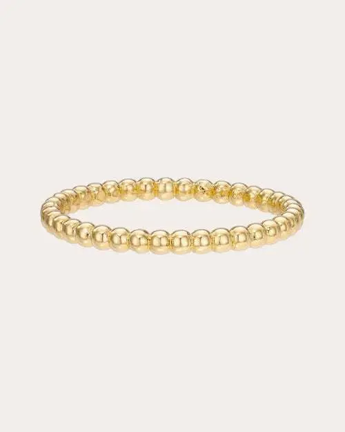 ZOE LEV 14k Bead Ring - Gold