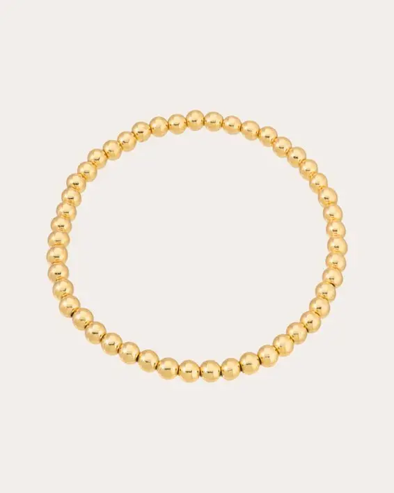 ZOE LEV 14k Bead Bracelet - Gold
