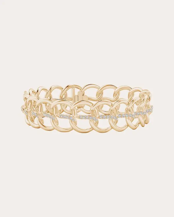 Natori 14k Diamond Yin-yang Bracelet - Gold