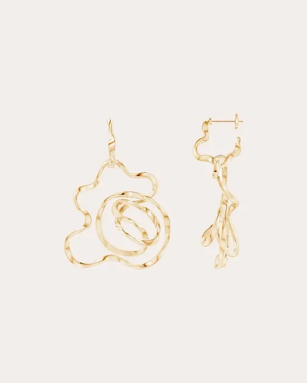 Natori Sakura 14k Earrings - Gold