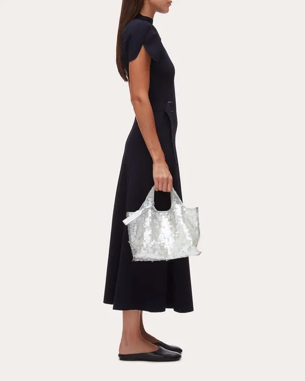 3.1 Phillip Lim Mini Sequin Mesh Market Tote