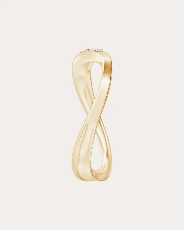 Natori Diamond And 14k Shangri-la Ring - Gold