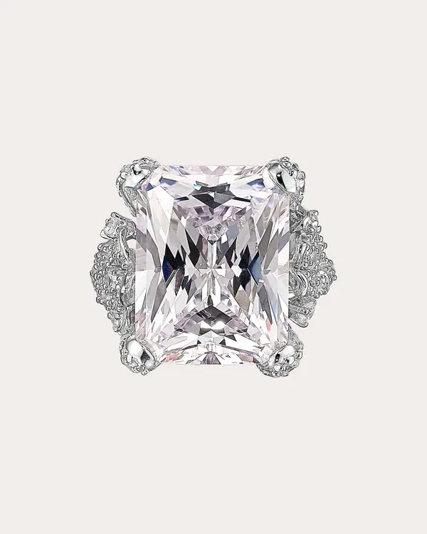 ANABELA CHAN Snowflower Princess-cut Diamond Ring