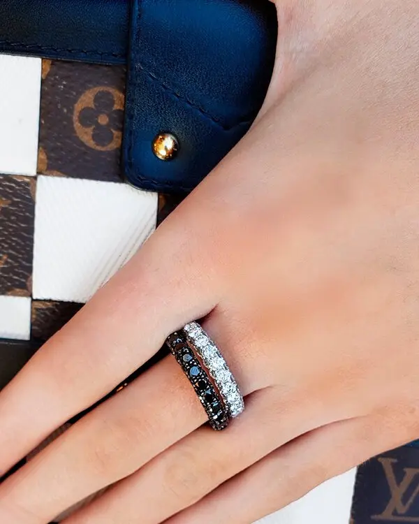 GRAZIELA Sapphire Ring In 18k Gold - Blue