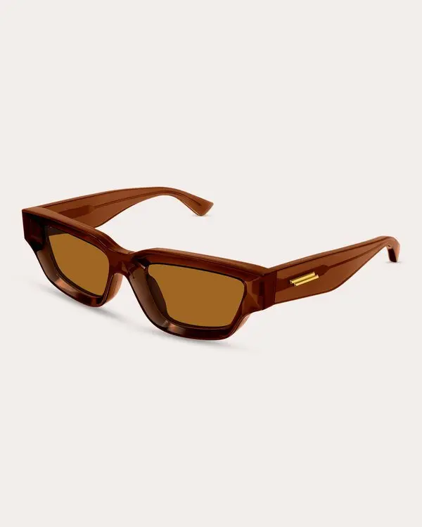 Bottega Veneta Cat-eye Sunglasses - Brown