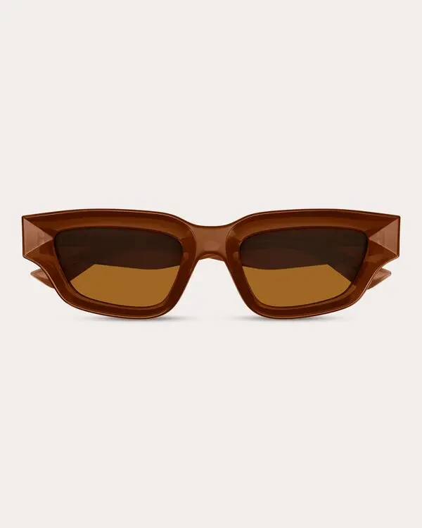 Bottega Veneta Cat-eye Sunglasses - Gingerbread