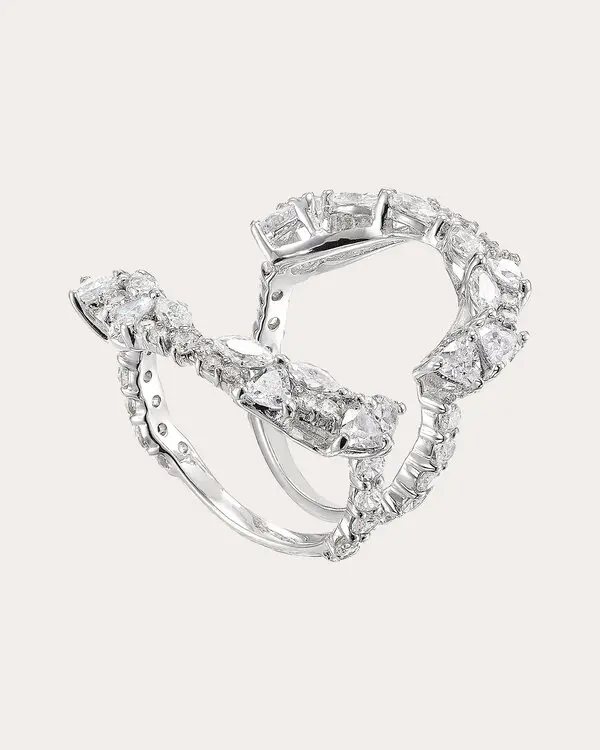 ANABELA CHAN Ocean Ring Trio - Silver