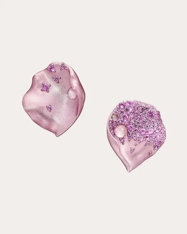 ANABELA CHAN Petal Stud Earrings - Pink