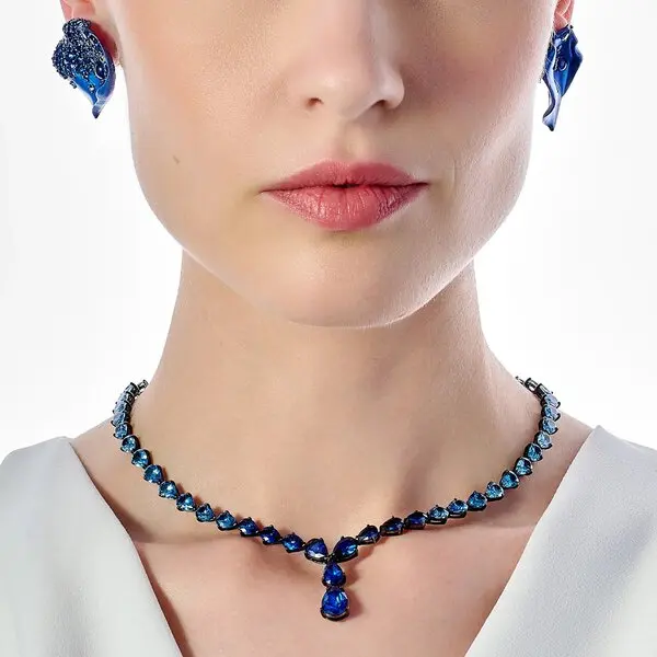 ANABELA CHAN Petal Stud Earrings - Blue