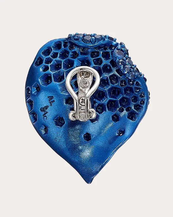 ANABELA CHAN Petal Stud Earrings - Blue