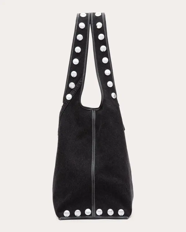 3.1 Phillip Lim Market Studded Washed Denim Tote