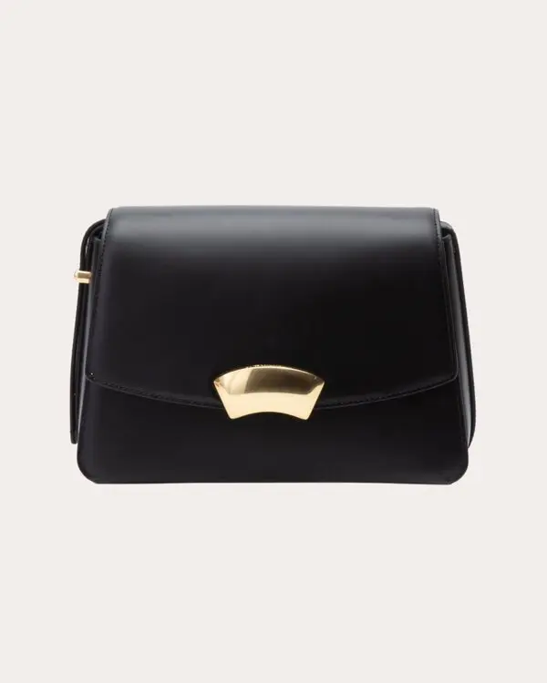 3.1 Phillip Lim Medium Id Leather Shoulder Bag - Black