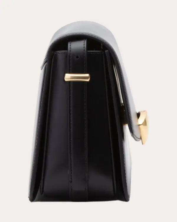 3.1 Phillip Lim Medium Id Leather Shoulder Bag - Black