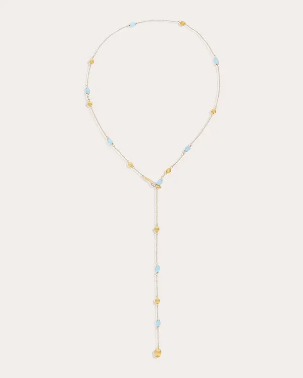 NANIS ITALIAN JEWELS Soffio Lariat Necklace - Multicolor