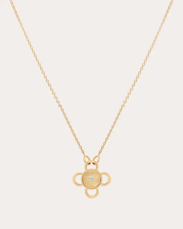 ROUVENAT Sapphire And 18k Baby Bolt Pendant Necklace