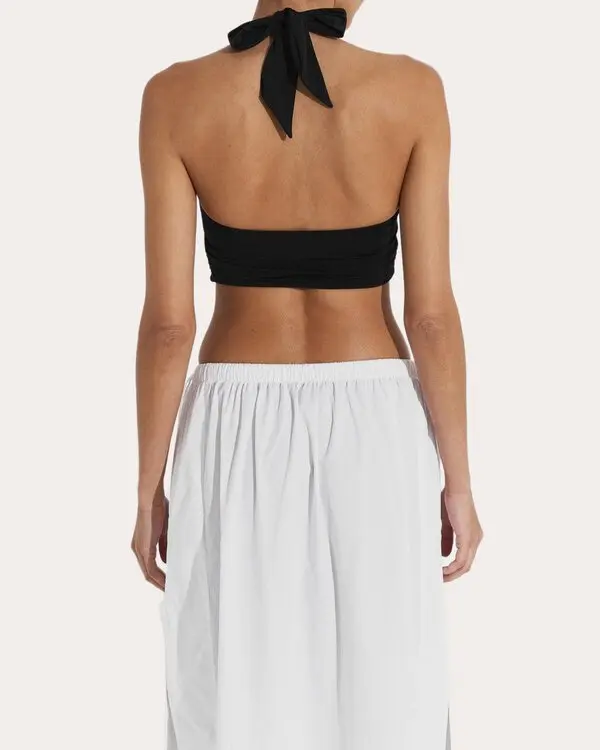 SEAQUELLE SWIM Drift Cotton Maxi Skirt