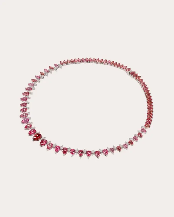 ANABELA CHAN Diamond And Sapphire Necklace