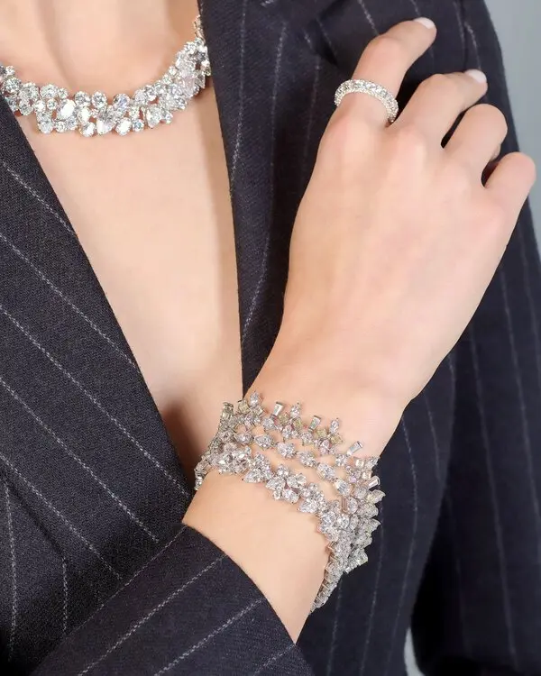 ANABELA CHAN Diamond Milky Way Vermeil Ring - Silver