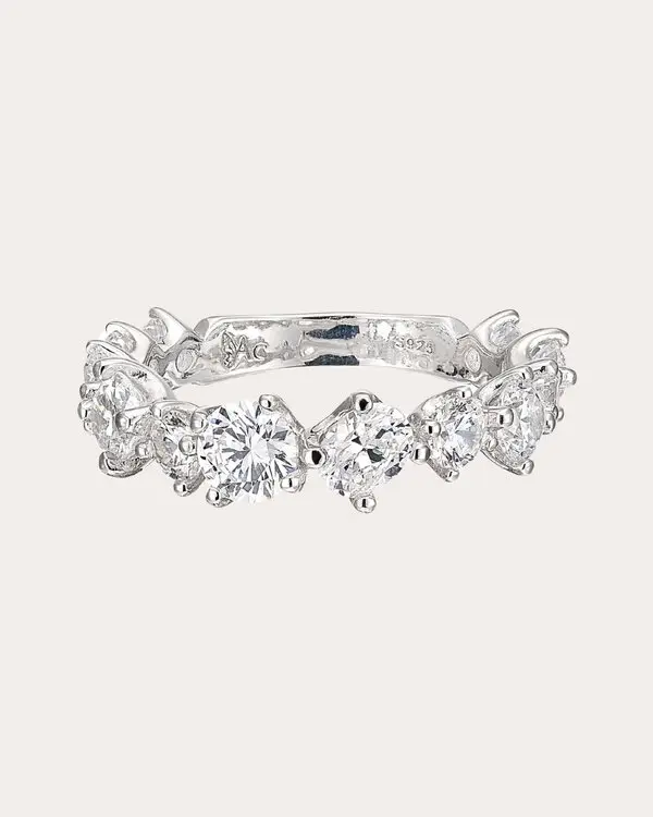 ANABELA CHAN Diamond Milky Way Vermeil Ring - White