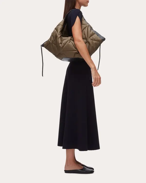 3.1 Phillip Lim Large Luna Folded Handbag - Green