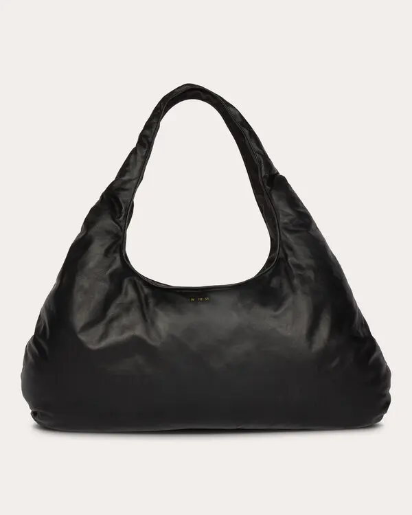W 78 ST Large Cloud Leather Shoulder Bag