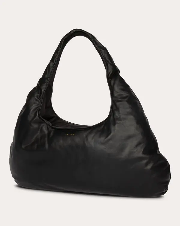 W 78 ST Large Cloud Leather Shoulder Bag