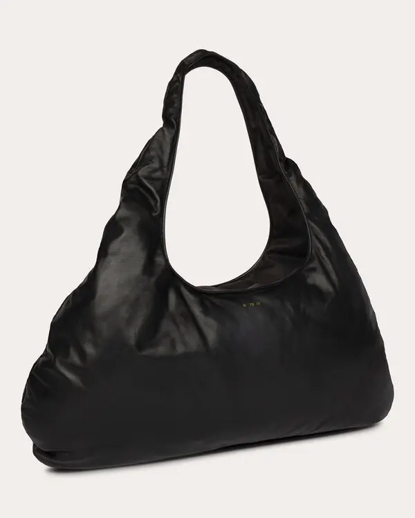 W 78 ST Large Cloud Leather Shoulder Bag