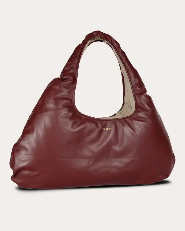 W 78 ST Large Cloud Leather Shoulder Bag