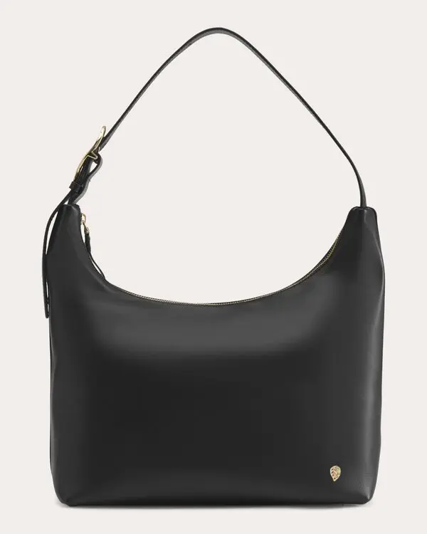 Helen Kaminski Signy Leather Shoulder Bag - Black