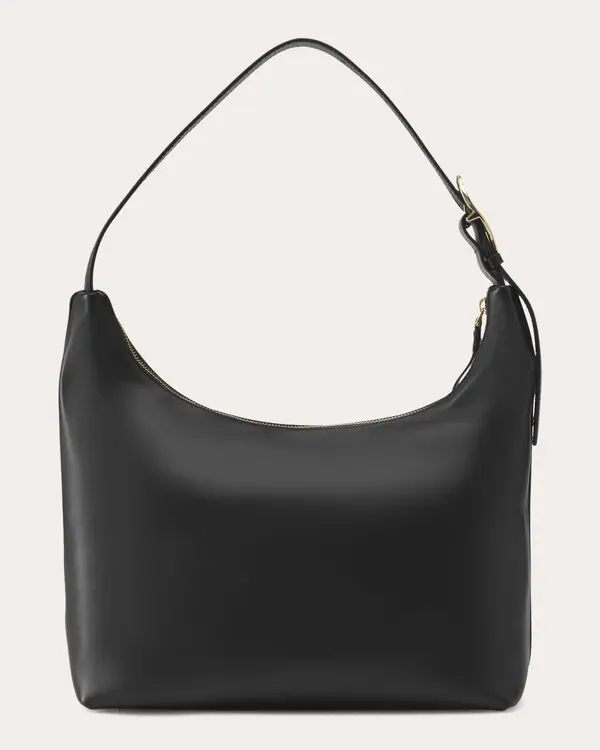 Helen Kaminski Signy Leather Shoulder Bag - Black