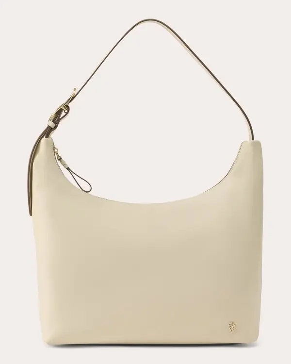 Helen Kaminski Signy Leather Shoulder Bag - White