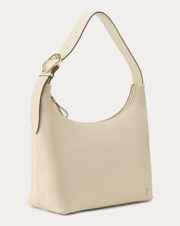 Helen Kaminski Signy Leather Shoulder Bag - White