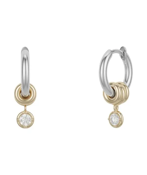 SPINELLI KILCOLLIN Zahra Hoop Earrings - Silver