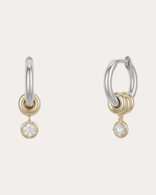 SPINELLI KILCOLLIN Zahra Hoop Earrings - Sterling Silver