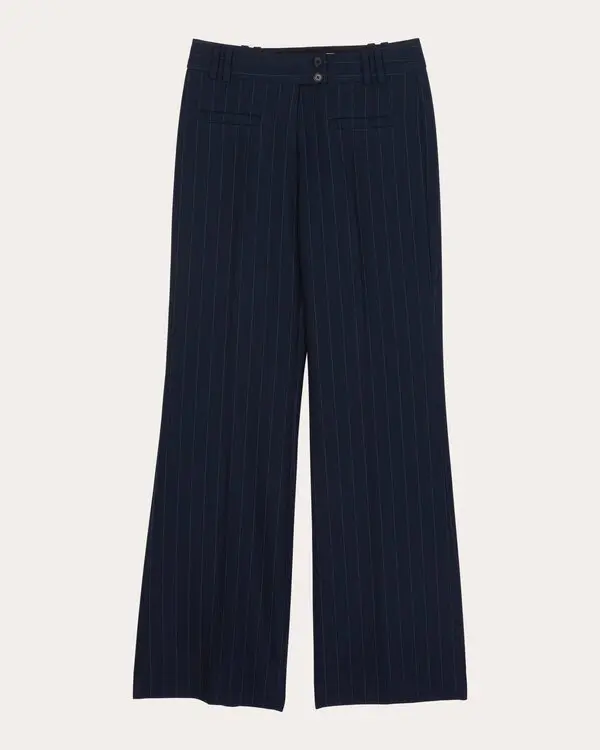 3.1 Phillip Lim Pinstripe Straight-leg Flare Trousers